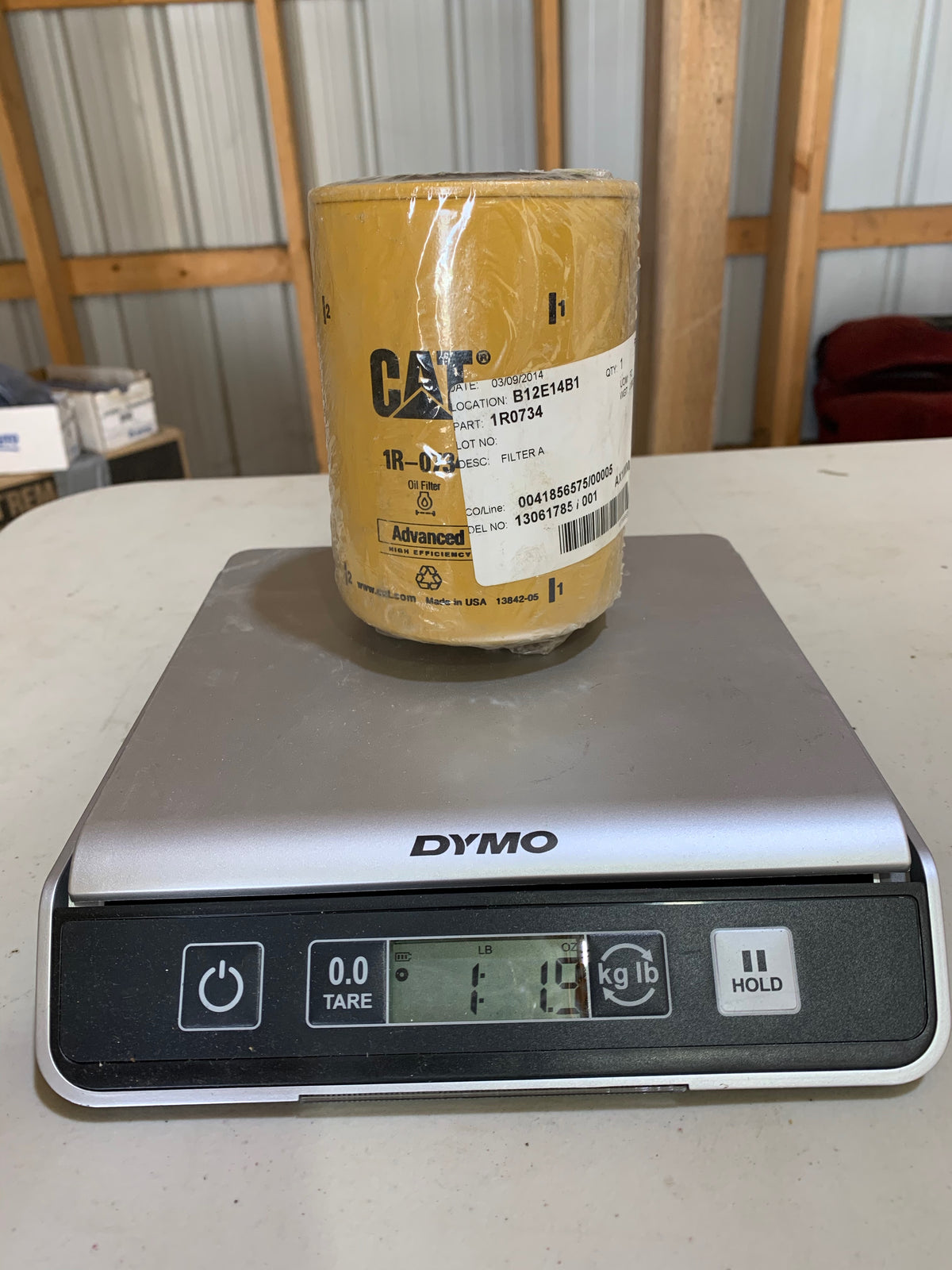 CAT OIL FILTER 1R0734 — Border Heavy Duty Ltd